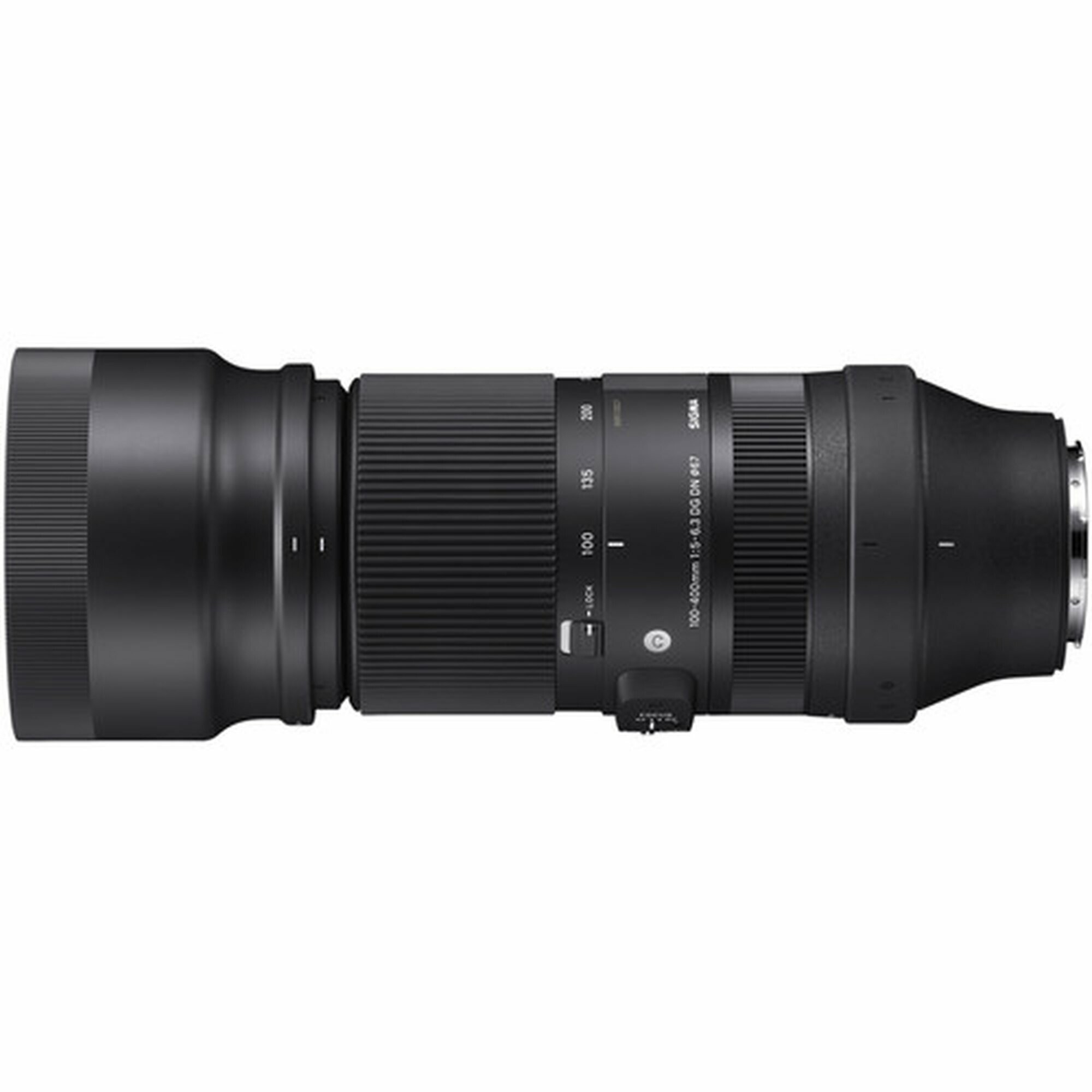 Объектив Sigma AF 100-400 mm L-Mount, автофокус, стабилизация, черный