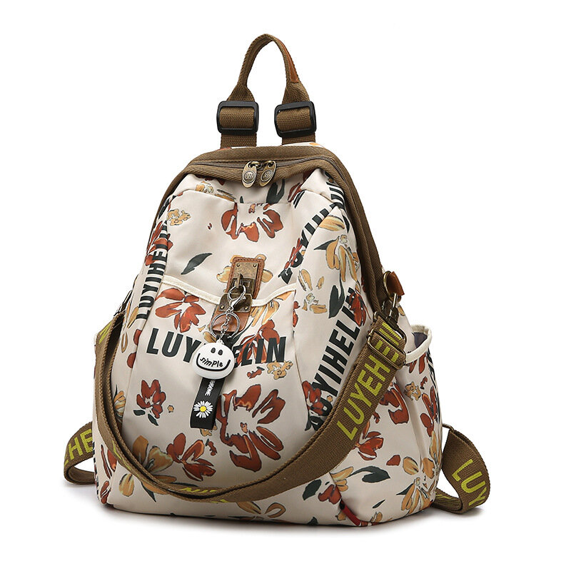 Большой вместительный дорожный рюкзак для женщин 2025 года, новая модная дорожная сумка, блестящая сумка для мамы с звездным небом, сумка через плечо, двойного назначения