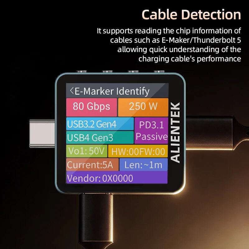 ALIENTEK C2 USB-тестер C2 Pro Bluetooth — фото 1
