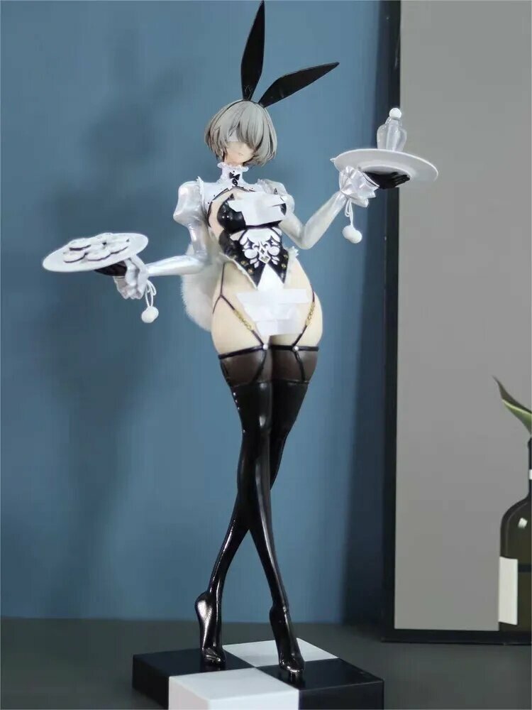 Аниме фигурка Ниер: Автомата/NieR: Automata, YoRHa/2B(кролик-девушка, H48cm)