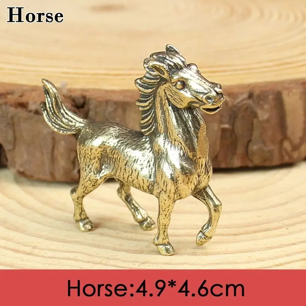 Медные миниатюрные фигурки животных generic Horse