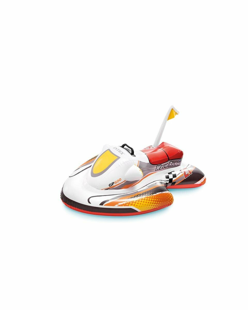 Игрушка для плавания Intex "Wave Rider GP500", 117x77см, надувной скутер для детей от 3 лет, яркий дизайн