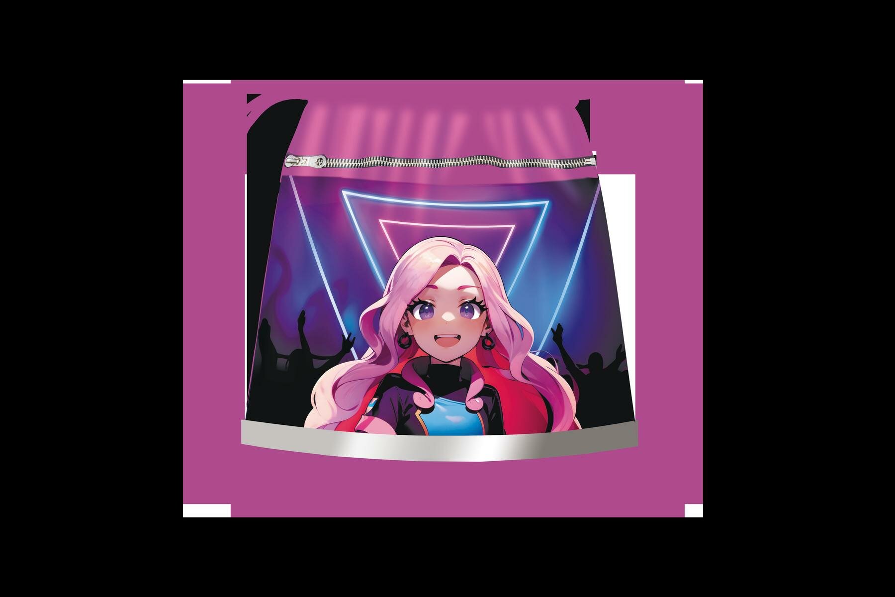 Сумка для сменной обуви 'Super girl', ткань, светоотражающая полоса, с карманом, дизайн 'Пчелка'