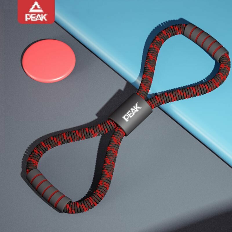 Эспандер для груди с эластичным тросом [Peak], тренажер для домашнего использования, тренажер для мышц груди, упражнения для плеч и спины, эластичный трос для укрепления мышц рук.