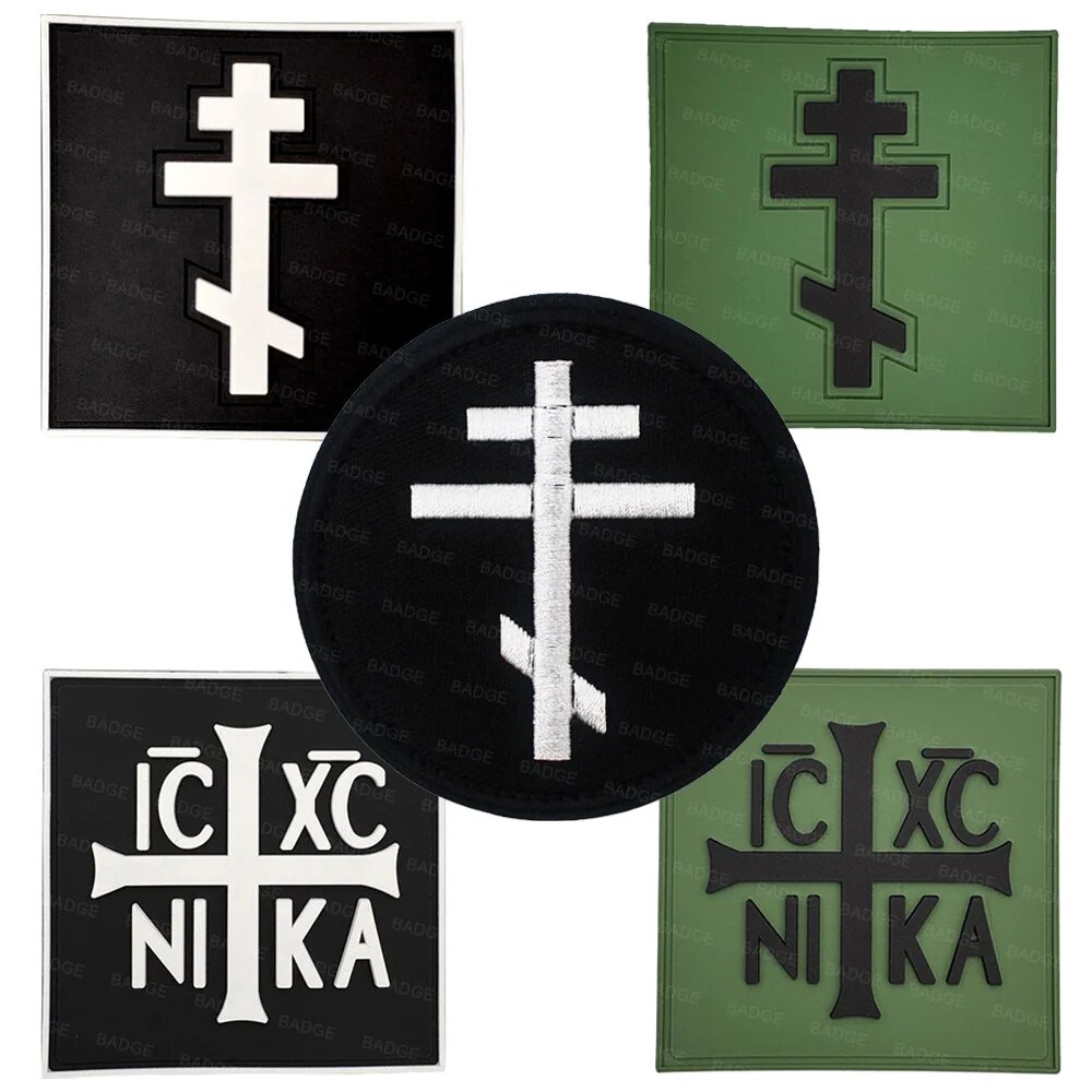 Патч BADGE с острым крестом — фото 1