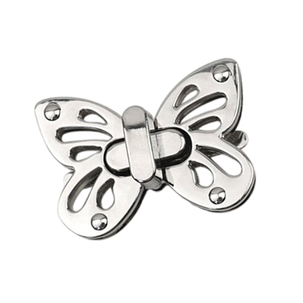 Аксессуары для багажного оборудования Бабочка металлический Винтовой Замок-Серебристый