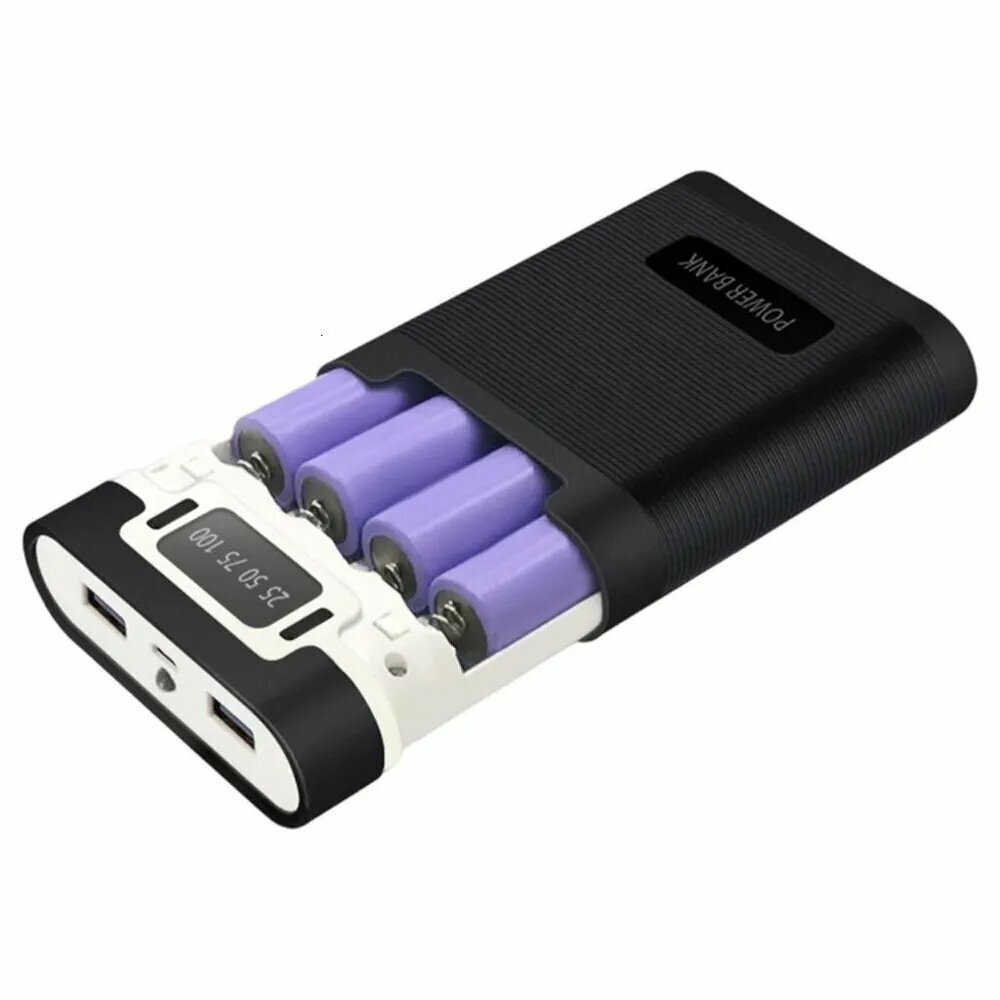 Бокс для батареек, черный, 8NB1002732-BK_CKY