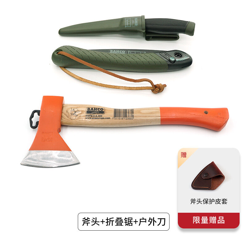 BAHCO Импортная складная пила Нож для выживания на природе Комбо-набор для кемпинга Нож для военных энтузиастов 396-LAP