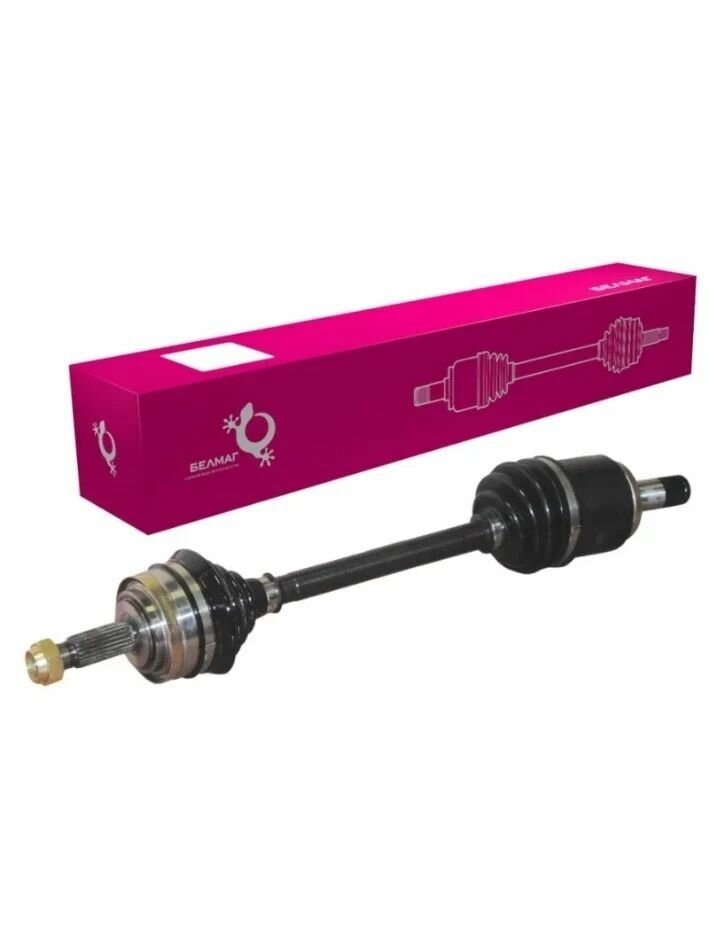 Привод левый в сборе с внутренним трипоидным шрусом / белмаг / BM.5986