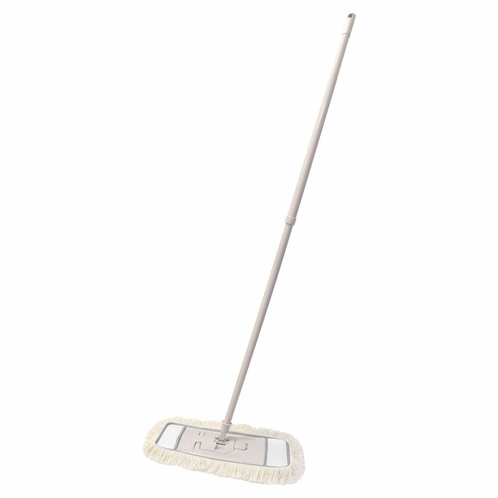 Швабра с флаундером 40 см с насадкой МОП, черенок 85-145 см, насадка МОП , YORK "Natural"