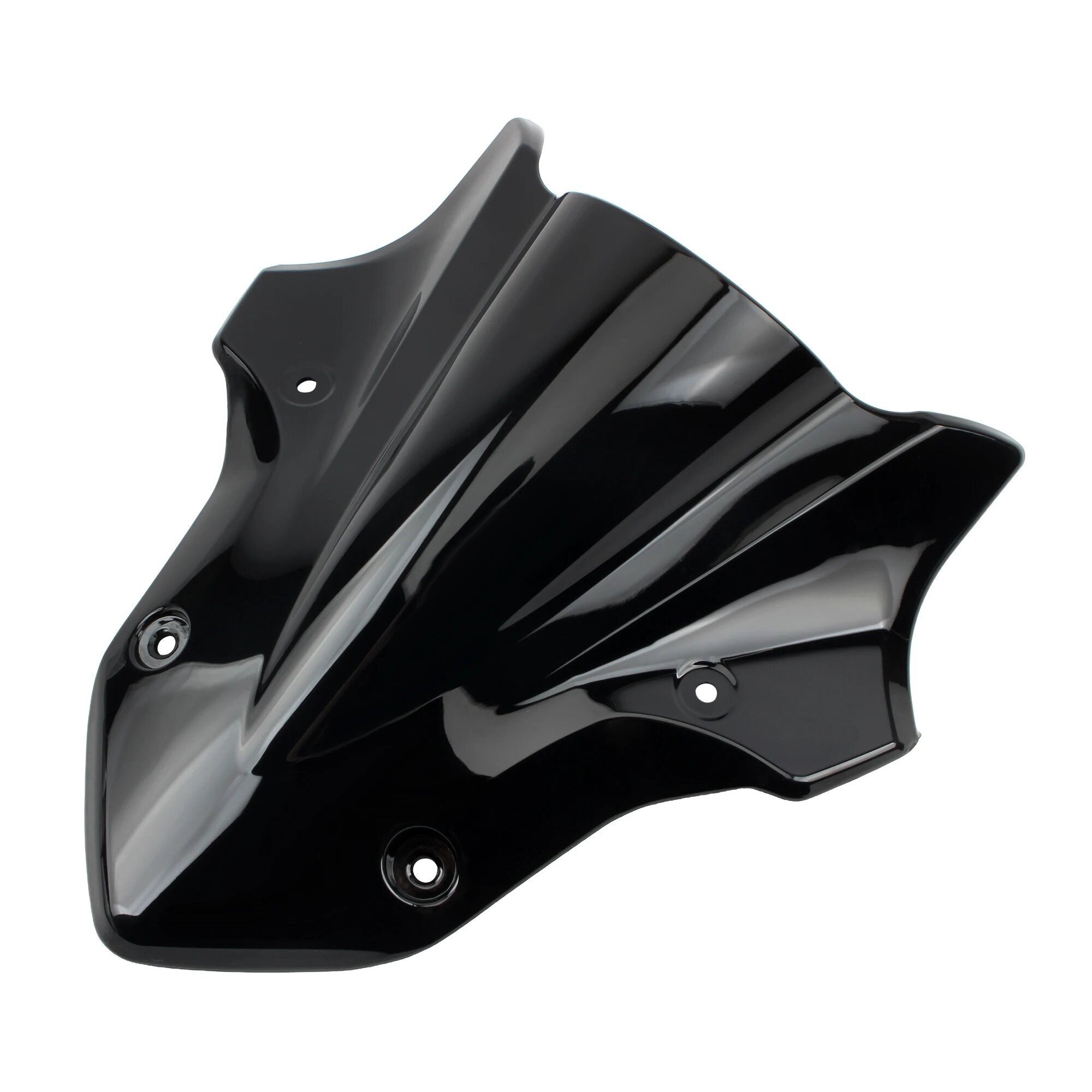 Черный ветровик для Kawasaki Z900 2017-2019