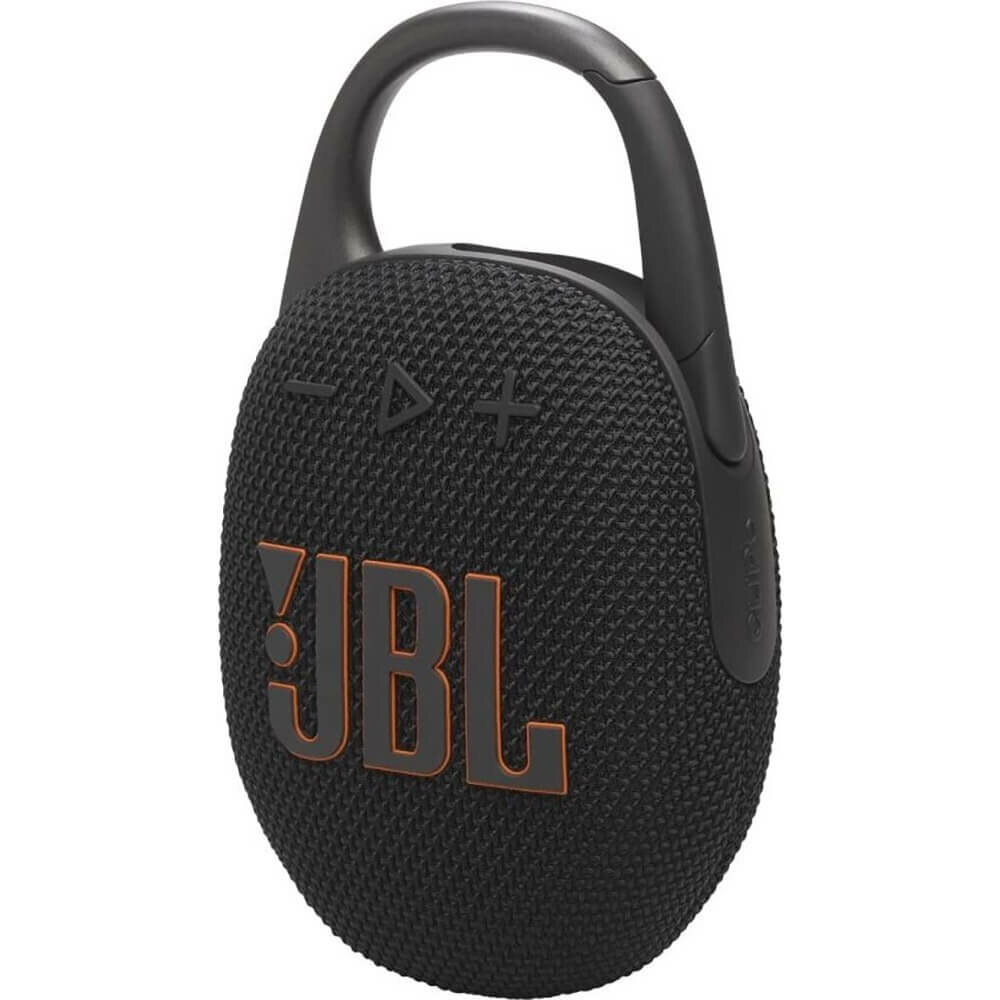 Портативная колонка JBL Clip 5 Черный, 1400 мАч, Bluetooth, 7 Вт