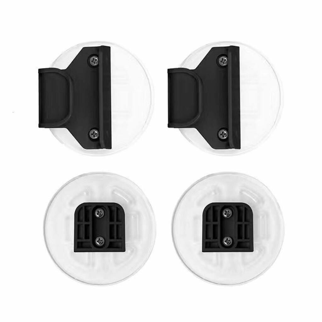 Комплект креплений для детских защитных ворот, Черный - Липкий стиль