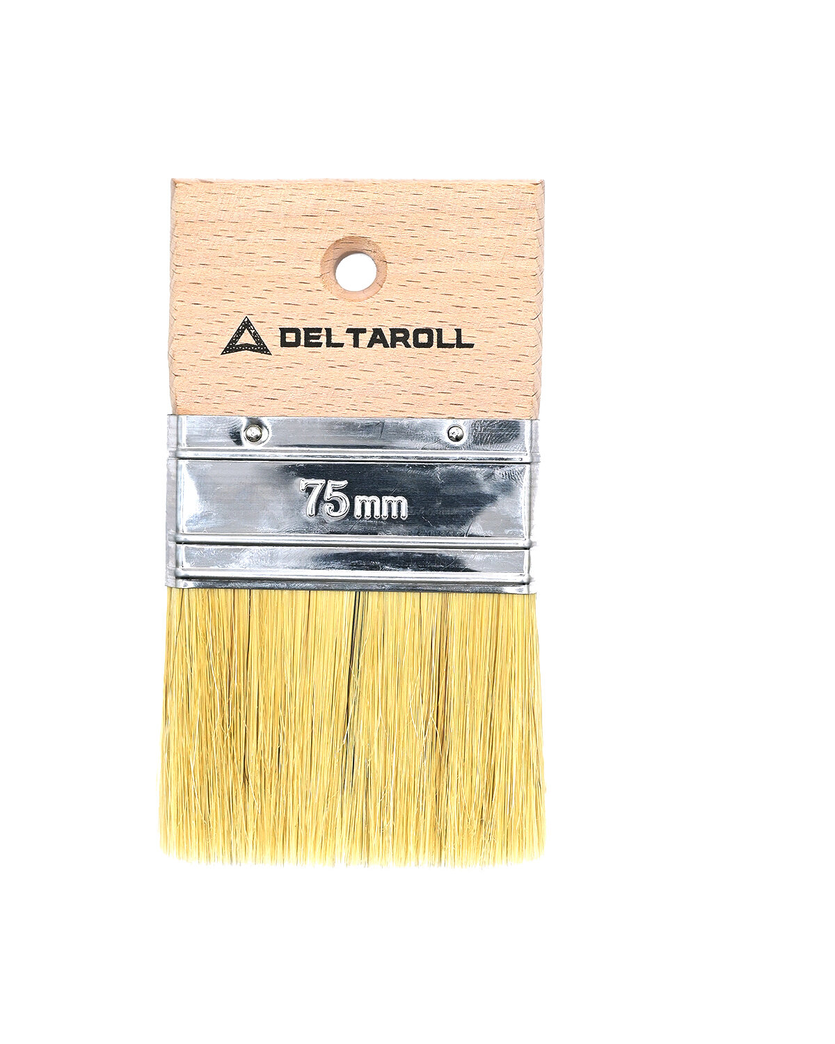 Кисть плоская испанка для декоративных работ 70мм DeltaRoll