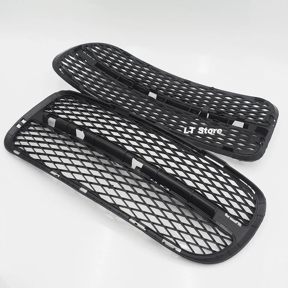 2 шт. для VW Touareg 2003-2006: накладки на противотуманные фары (левая и правая), нижняя решетка бампера 7L6853665A 7L6853666A