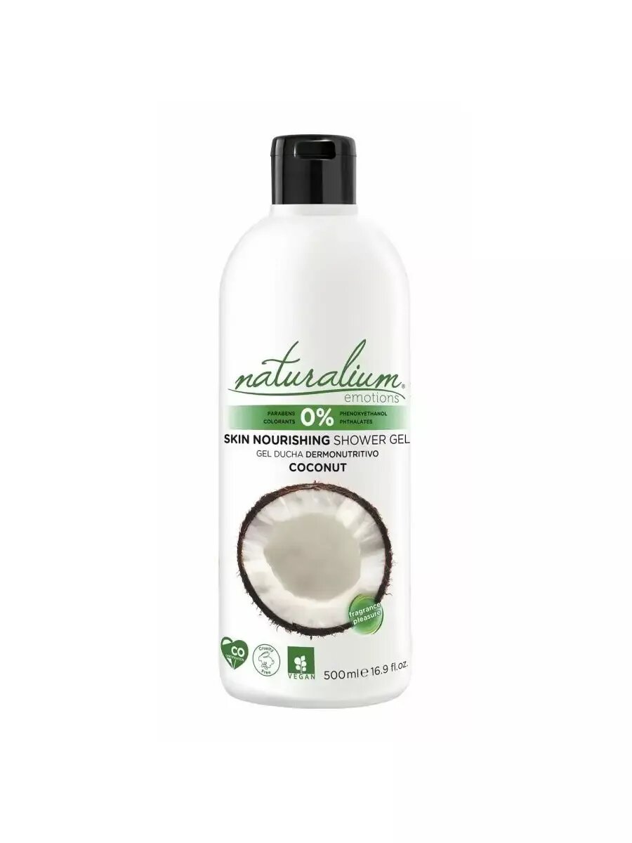 Гель-крем для душа Naturalium Кокос питательный 500 мл