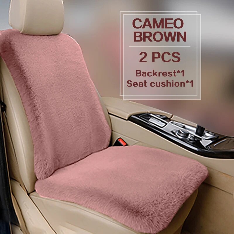 Автомобильный чехол на сиденье Cameo Brown 2 шт.