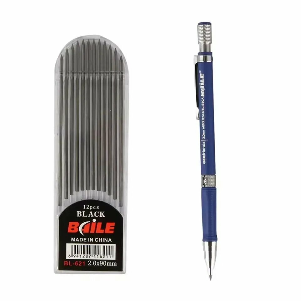 Uniklo Карандаш, твердость: HB (Твердо-мягкий), толщина: 2 мм, 1 шт.