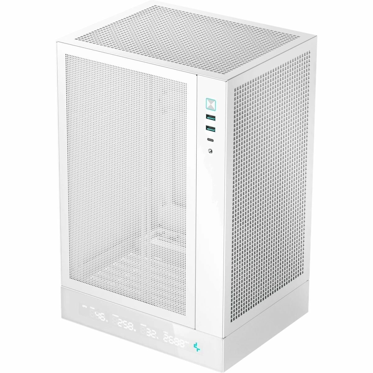 Корпус DeepCool CH170 DIGITAL White