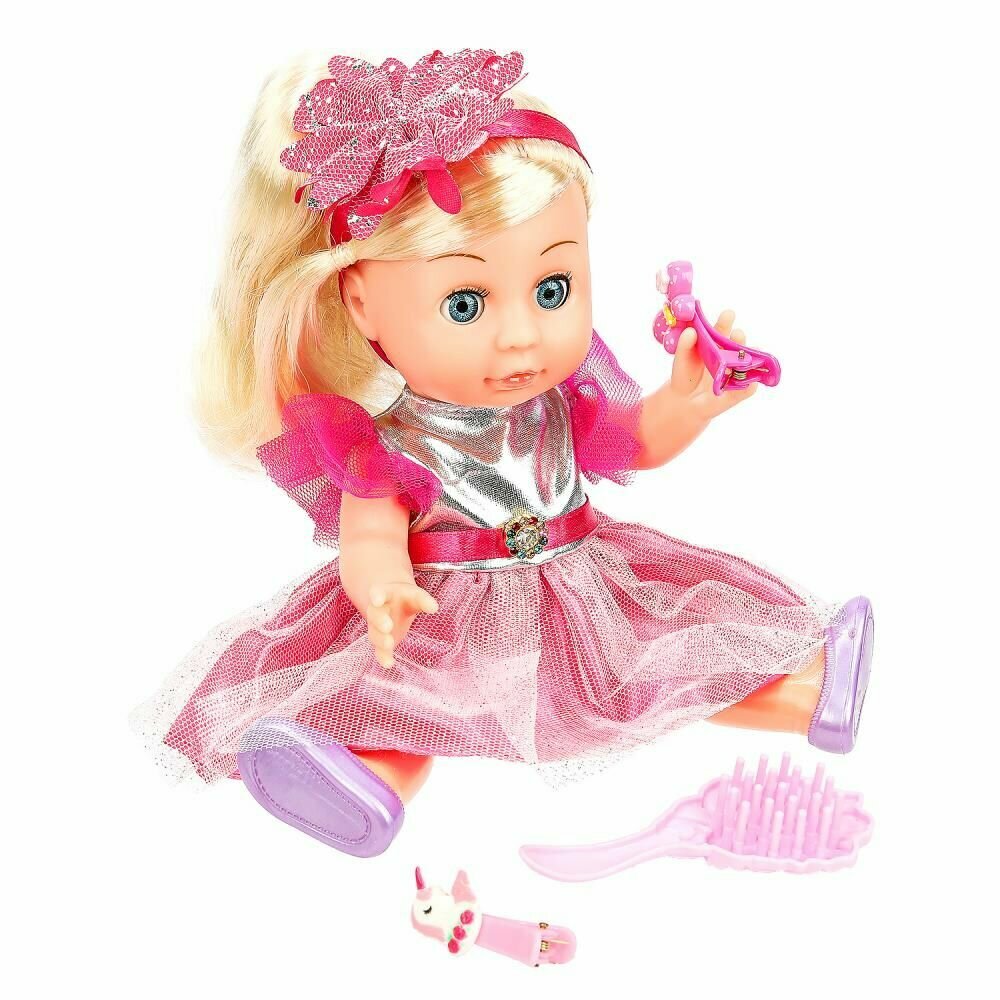 Интерактивная кукла Вика, озвуч АБВГДЕЙКА песня 20см.