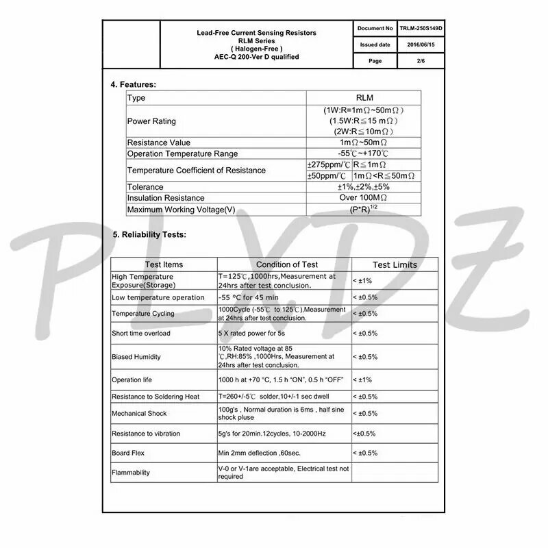 Резистор 0.05 Ом 2Вт 1% 50pcs — фото 1