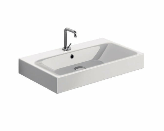 Раковина подвесная (70х45) Kerasan Cento 353201*1 белая