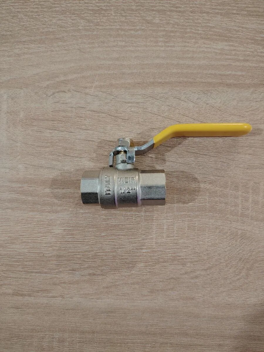 Шаровой кран для газа Внутренняя Резьба/Внутренняя Резьба рычаг 1/2",1шт