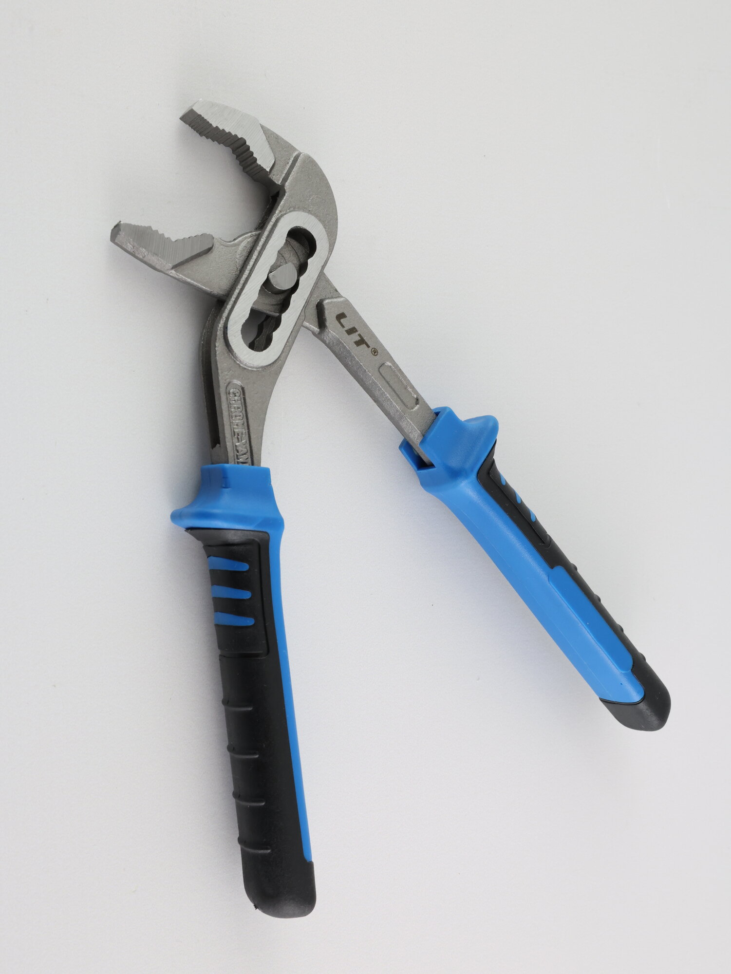 Клещи переставные LIT 8", 200мм, прорезиненные ручки