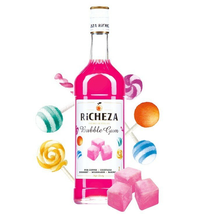 Сироп RICHEZA Бабл Гам 1л