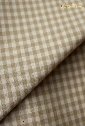 140x50 см ретро винтажная красная, синяя льняная сетка в полоску тканая хлопковая ткань для скатерти платье украшение дома сумка швейная ткань