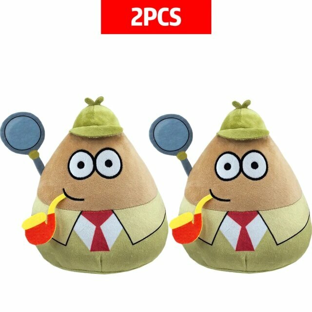 Набор из 1/4 плюшевых игрушек My Pet Alien Pou, милая кукла-питомец-инопланетянин, очаровательная плюшевая игрушка Pou, мягкая подушка, подарочная плюшевая игрушка-зверёк для детей и девочек
