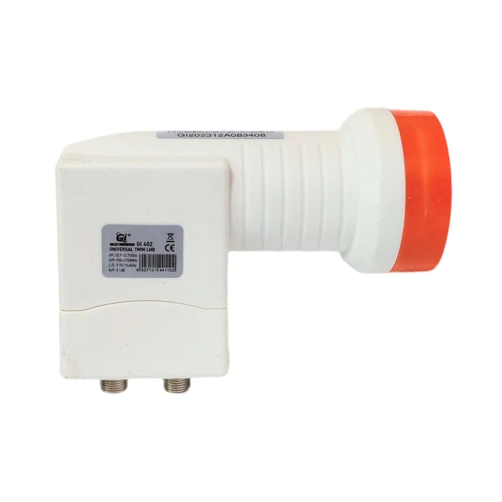GI-402 Universal Twin LNB Линейный конвертер с двумя выходами (Galaxy Innovations)