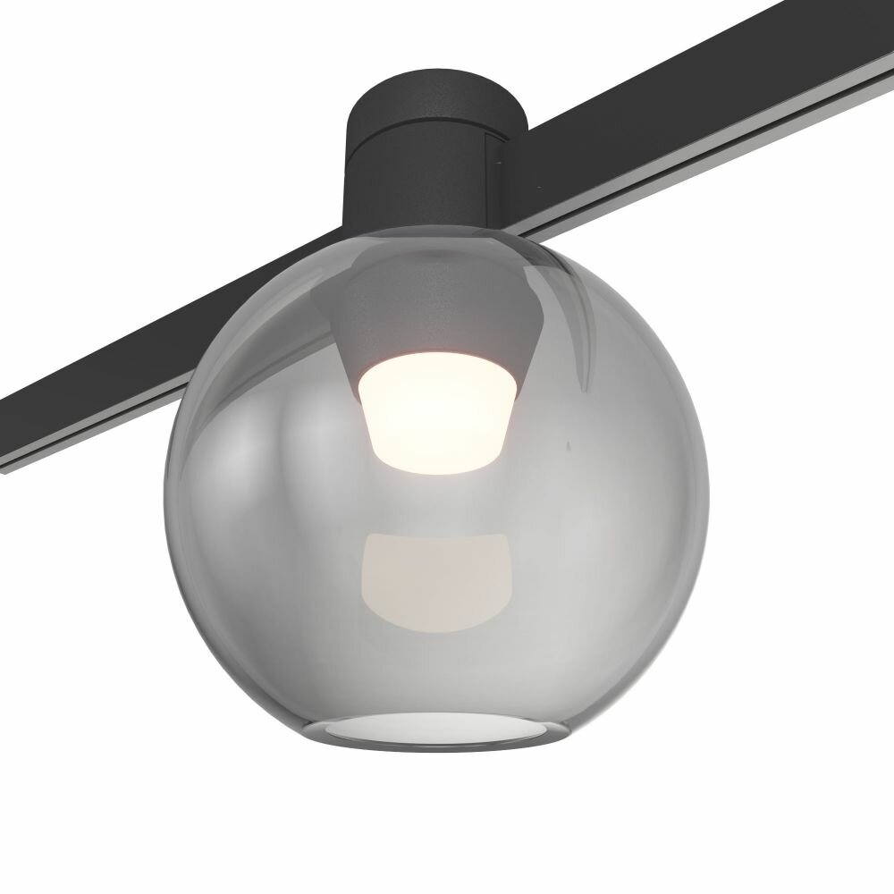 ST819.406.03 ST-Luce Магнитный трековый светильник FARM Черный LED 1*3W 3000K 89Lm Ra90 120 IP20 D85xH115 24.