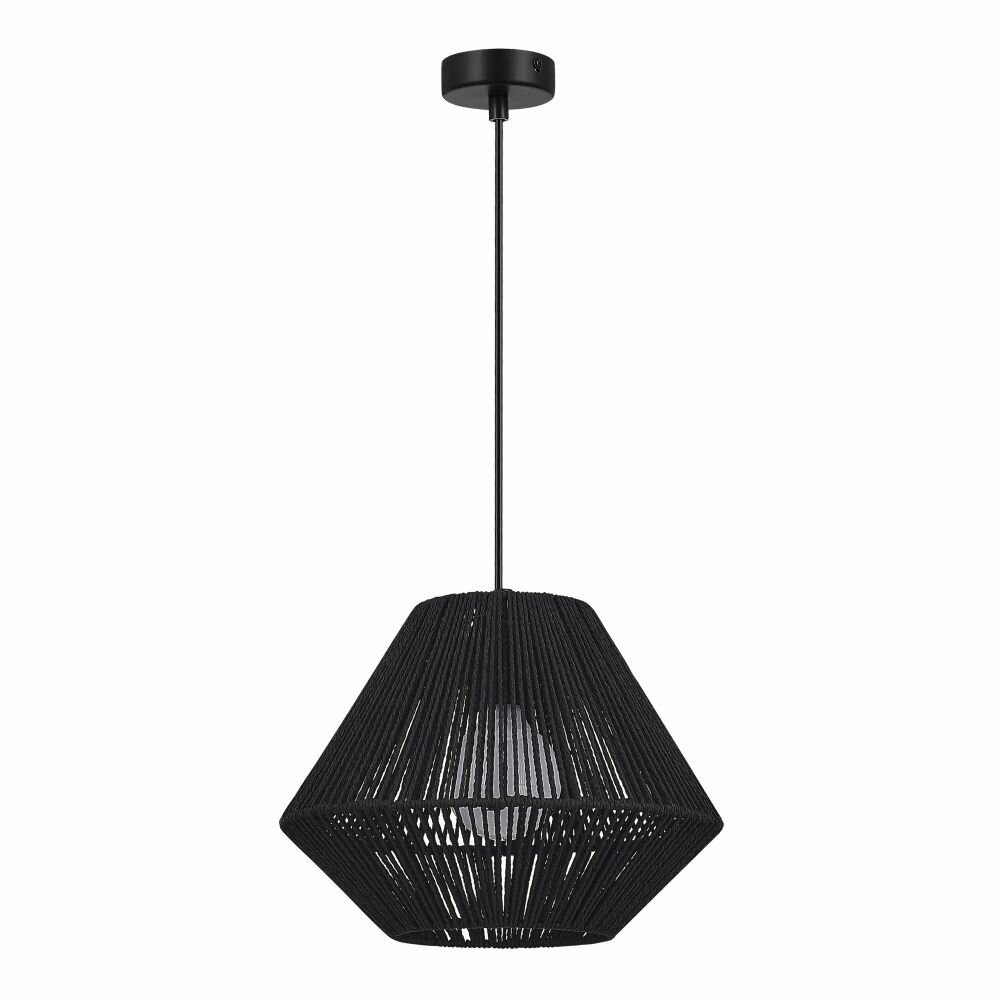 SLE6025-403-01 ST-Luce Светильник подвесной черный/черный E27 1*40W.