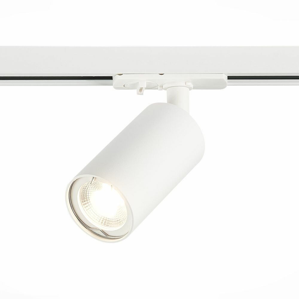 ST300.506.01 ST-Luce Св-к трек. Белый GU10 1*50W IP20 L100xW54xH142 220V Без ламп.