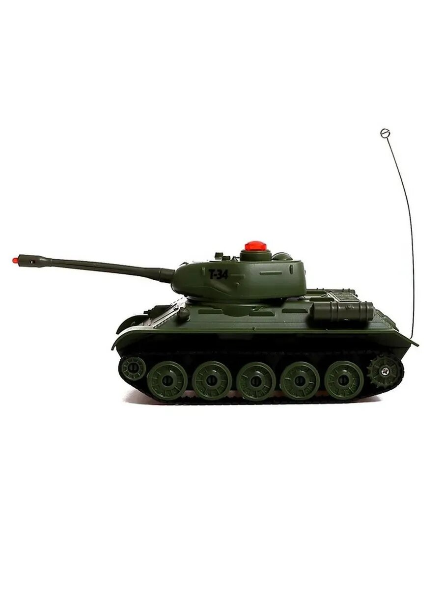 Реалистичный радиоуправляемый танк T-34 зелёный