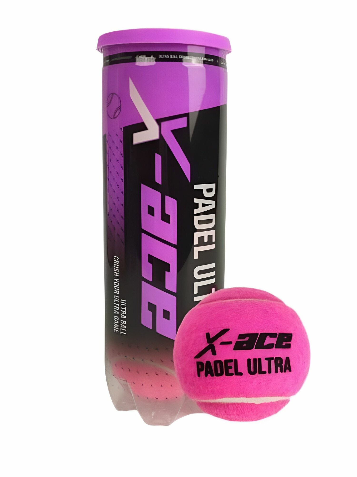 Теннисные мячи X-ACE/Padel/Pink для падел тенниса