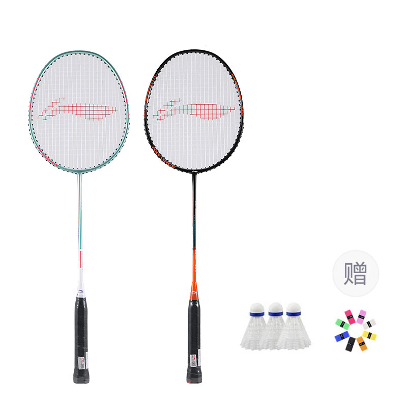 Ракетка для бадминтона унисекс Li Ning Thunder 08 AXFORCE 08, алюминиевый сплав, контроль, универсальная, 670 мм, 2U