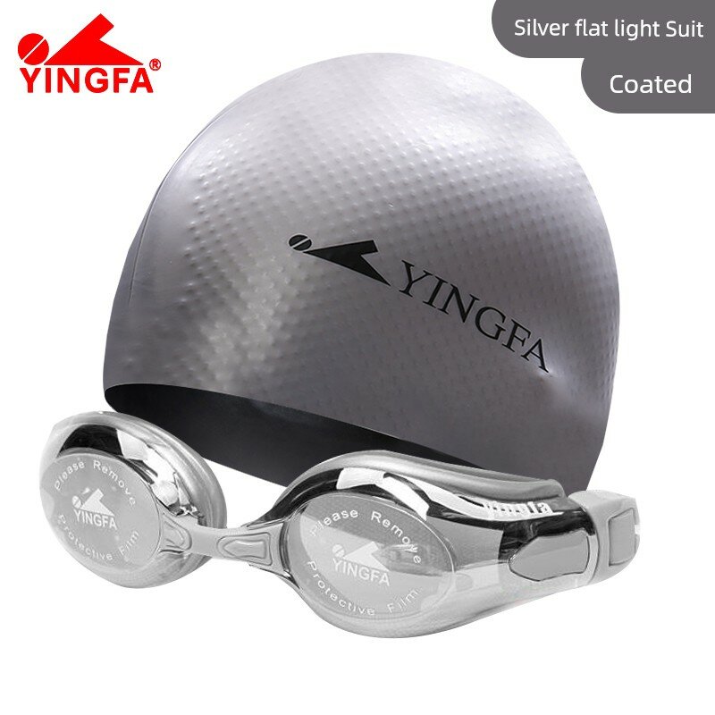 Очки для плавания Yingfa, противотуманные, водонепроницаемые, с гальваническим покрытием, 2800M 2800AFM