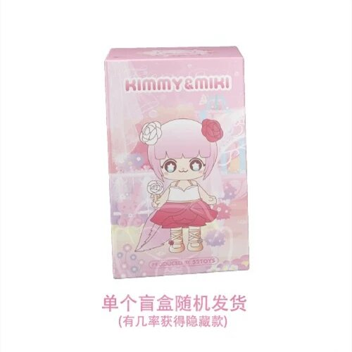 Spot KimmyMiki цветочный язык слепая коробка модная игрушечная фигурка милая кукла цветок девушка сердце подарок