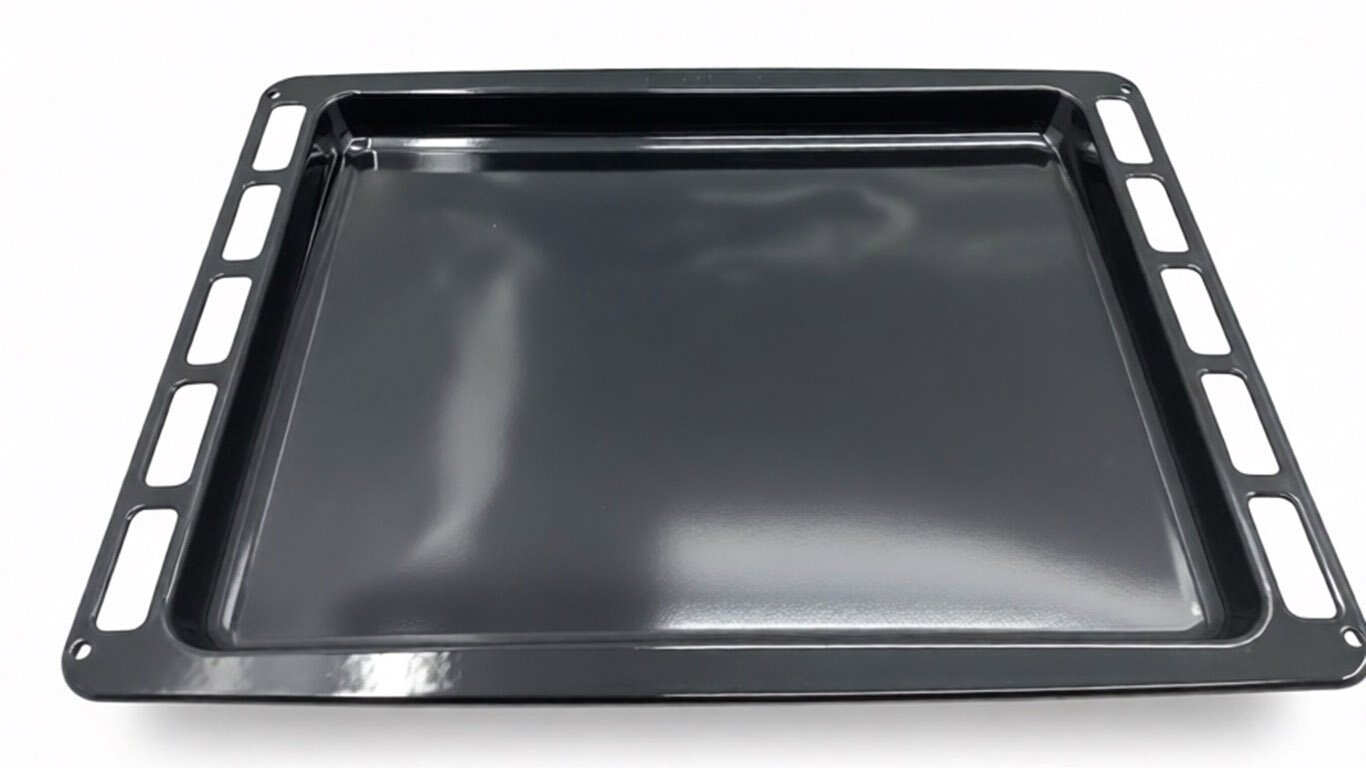 Противень эмалированный (462x373x40мм) для духовых шкафов ARISTON AROG61F1CBGDZ, ARR6 GGF 11102 1XNA C00898046
