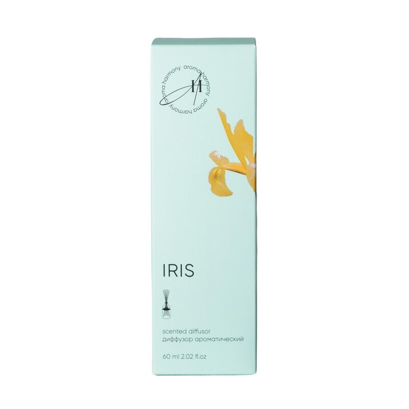 Аромадиффузор Aroma Harmony "Iris", с палочками, 60 мл (SC1010)
