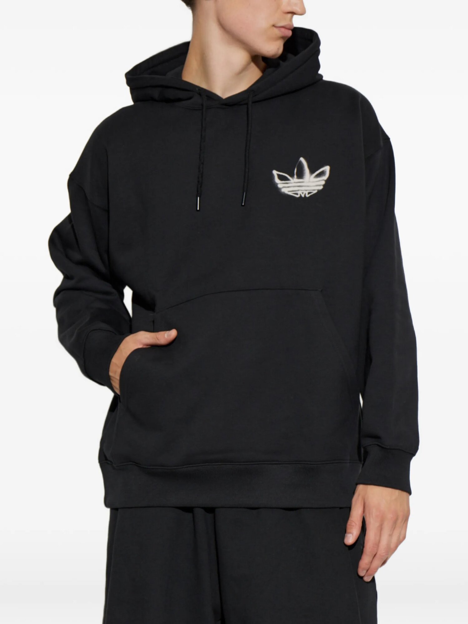 Худи adidas, размер XL, , черный — фото 1