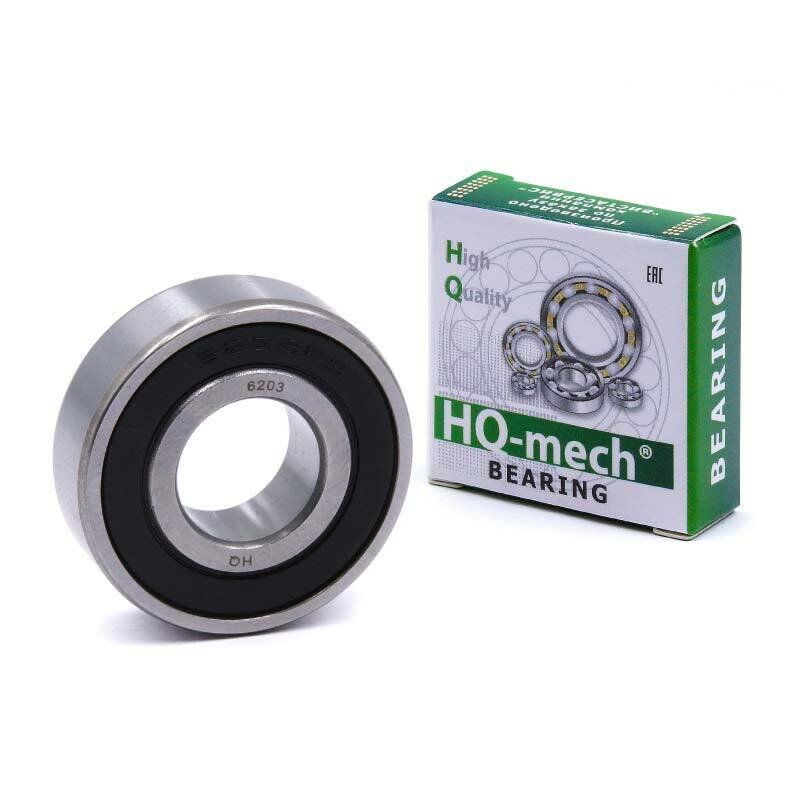 Подшипник HQ6203, 180203, 6203 2RSC3, 140087, 17х40х12 mm.