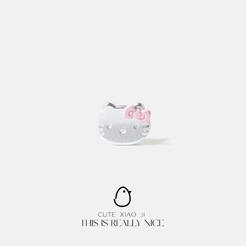 Мини-заколка для волос Hello Kitty keeppley для девочек Белый, Hair clip-2