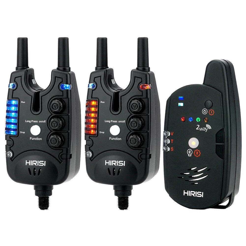 Беспроводной сигнализатор поклевки HIRISI S8 1 plus 2 set