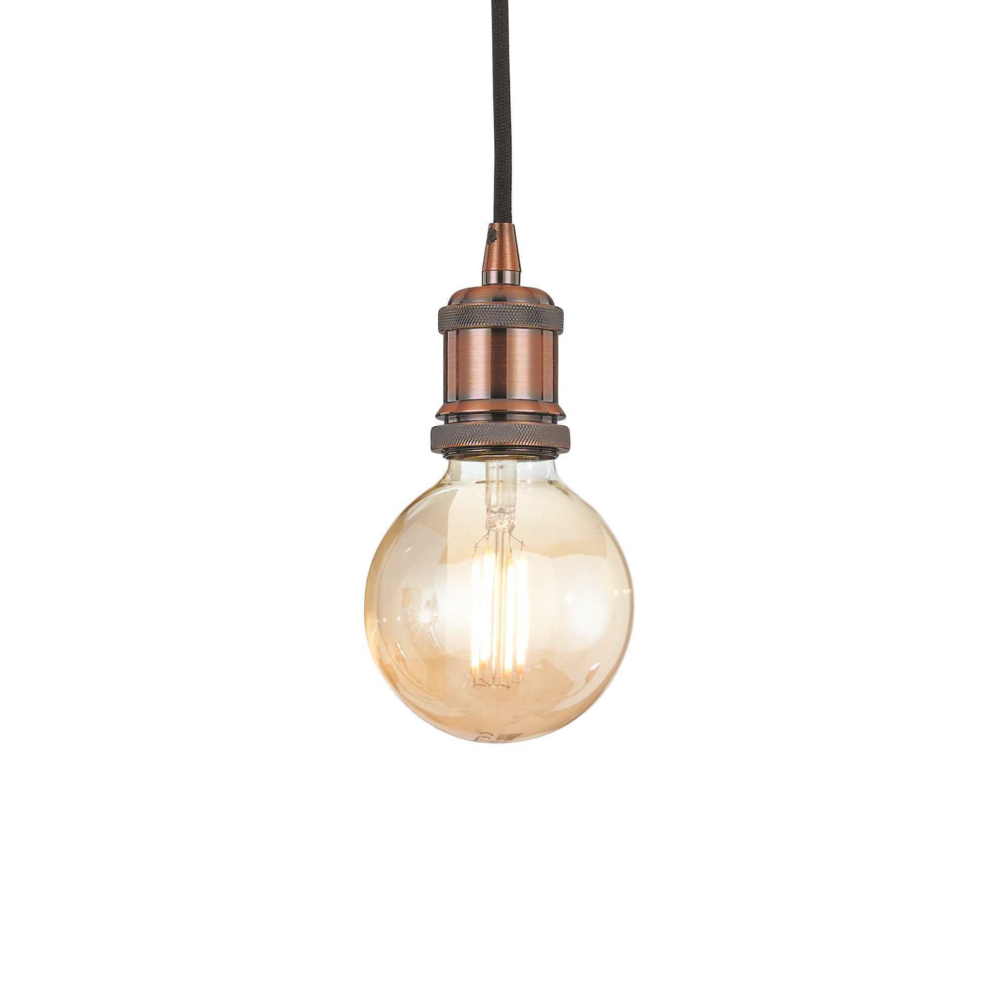 Светильник подвесной ideal lux Frida SP1 макс.1х60Вт IP20 Е27 230В Медь Металл Без лампы 122106.