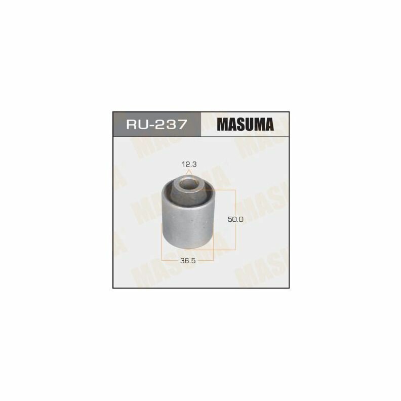 Сайлентблок MASUMA Mirage, Lancer /CJ#A, CK#A, CM8A, CL2A/ rear. RU-506, RU-497, MITSUBISHI AIRTREK 2001-2005, MITSUBISHI ASX 2010-2025, MITSUBISHI CARISMA 1995-1997, MITSUBISHI COLT 1991-2003, MITSUBISHI