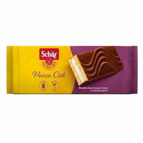 Какао-торт без глютена Schar Pausa Ciok 10 шт x 35г