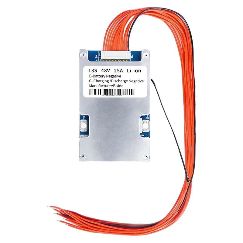 Bisda BMS 13S 48V Литиевая плата защиты аккумулятора